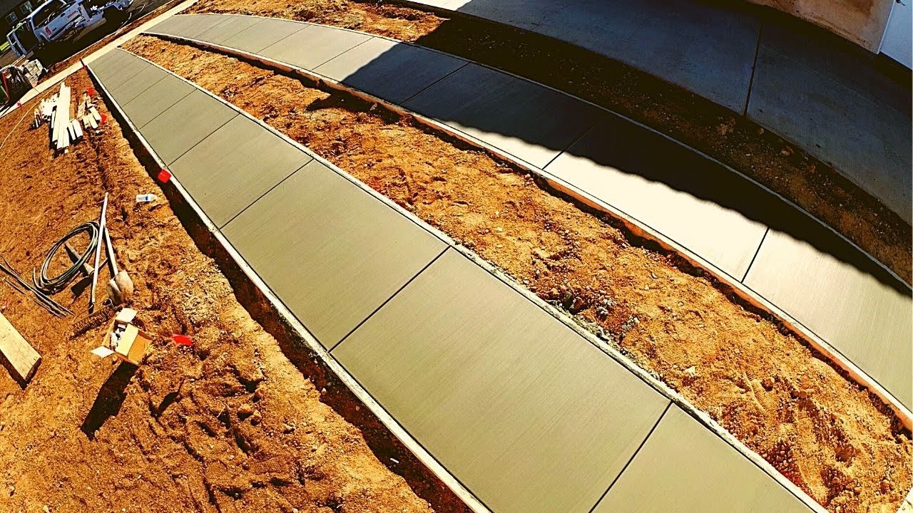 Perfect Concrete RV Access. The Best in the West! California - YouTube