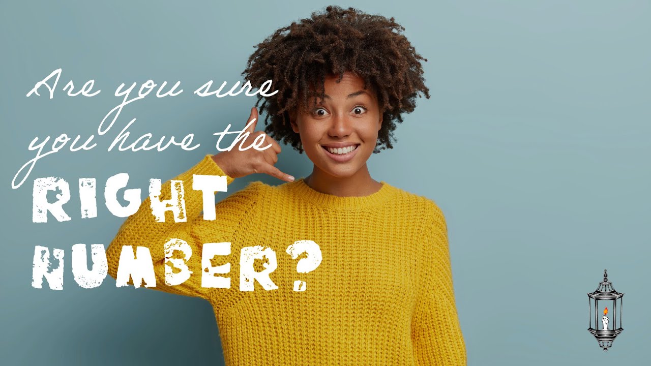 Are You Sure You Have the Right Number? | Beacon Bits - YouTube