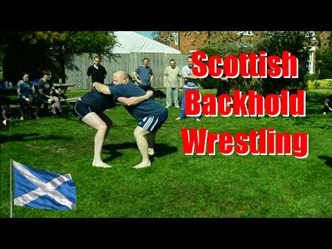 Scottish Backhold Wrestling - A traditional Scottish Martial Art - YouTube