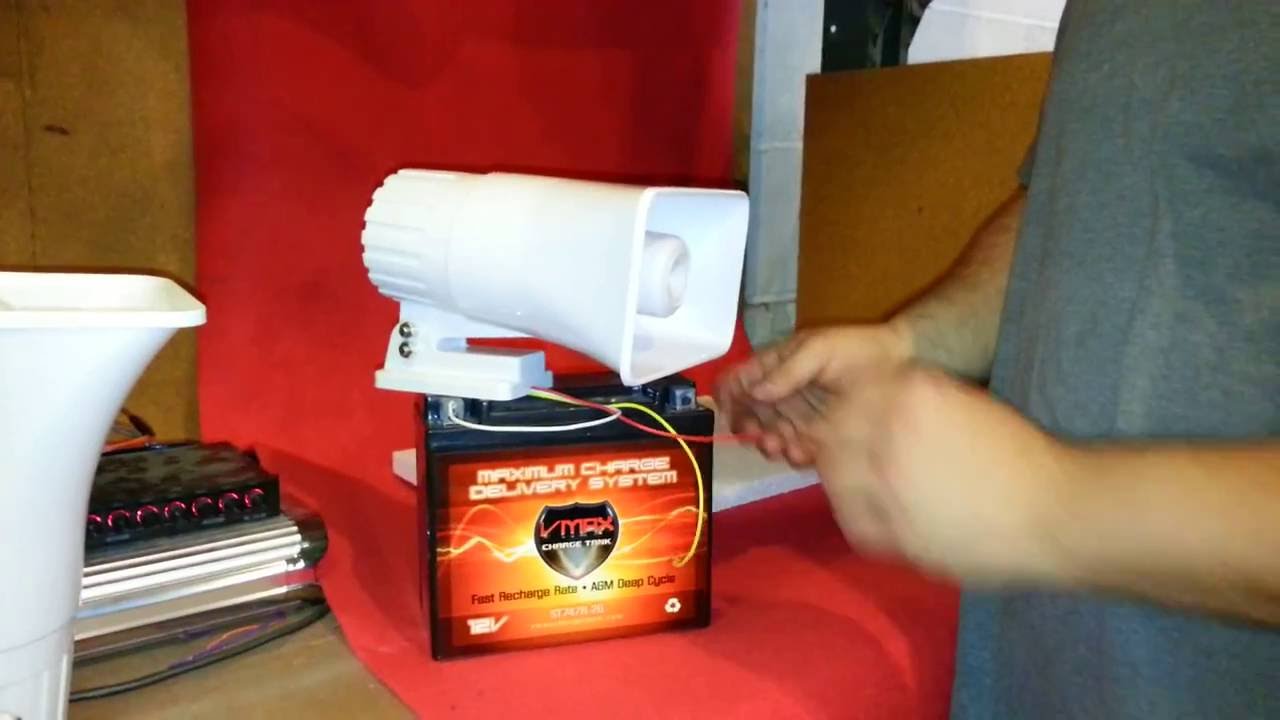 BLASTER 2 Tone Alarm Siren 120dB from bargainshore.com - YouTube