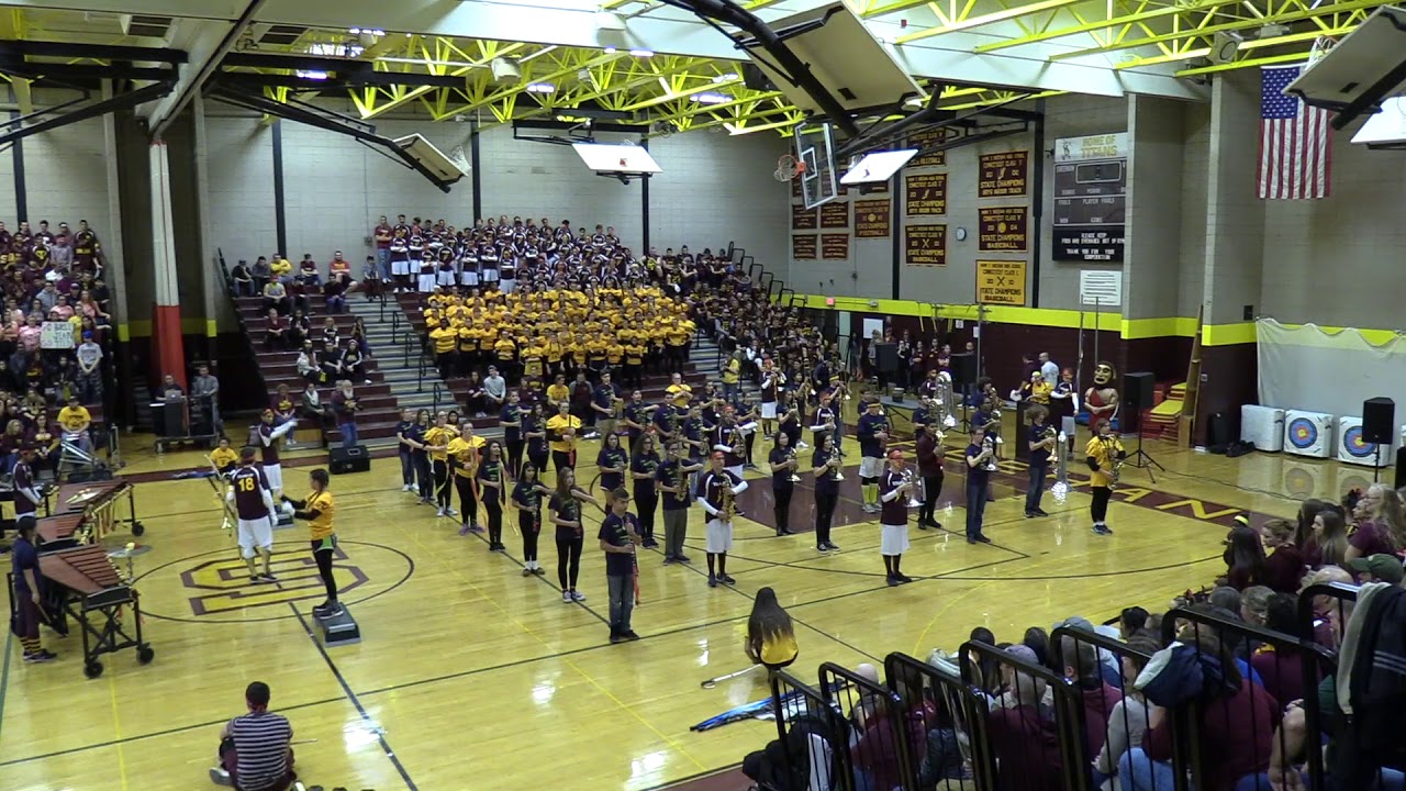 Band Performance Pep Rally 2017 - YouTube