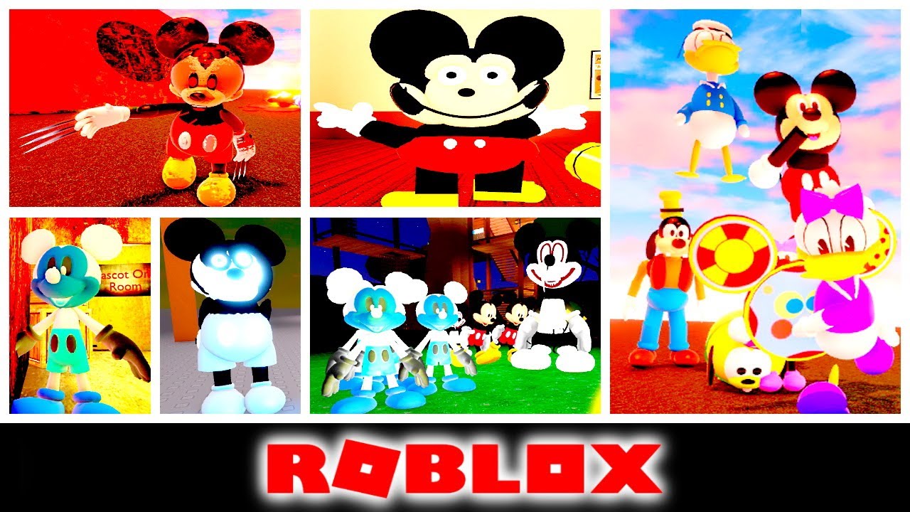 Survive Hungry Mickey.Exe Roblox - YouTube