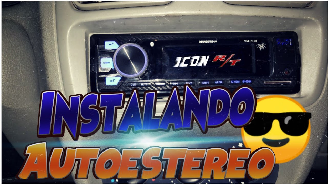 instalación de Auto estereo FACIL / Como instalar un estereo FACIL ...