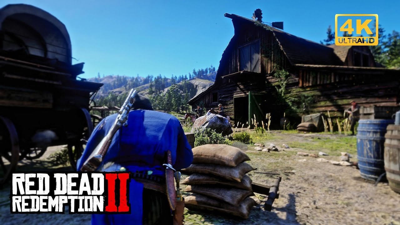 RDR2 | High-Action Shootout Scenes with Arthur Morgan 8K UHD | 60FPS ...