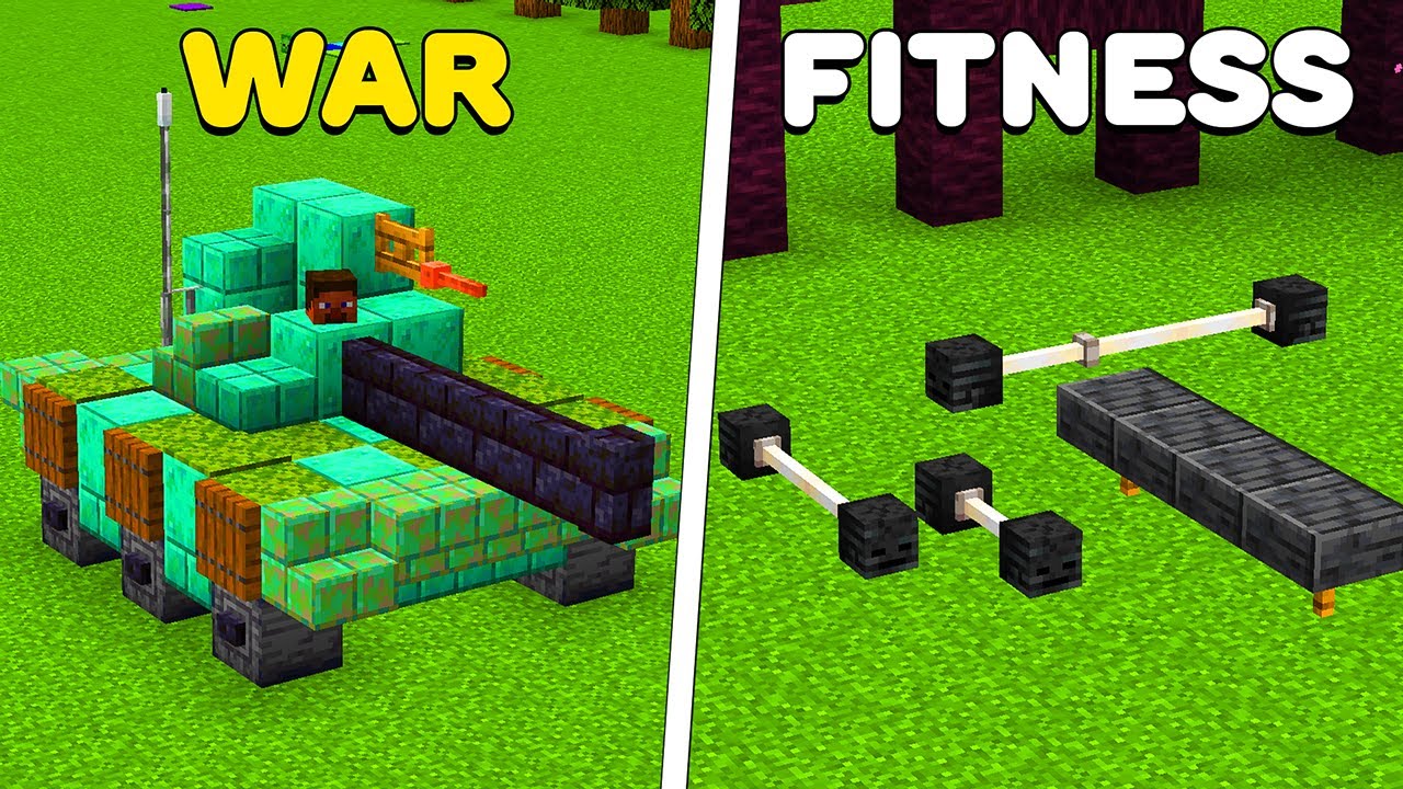 Minecraft: 10+ MINI Build Hacks & Ideas! - YouTube