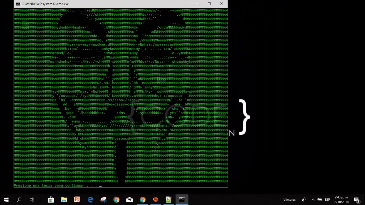 Anonymous cmd.bat- Linea de Comando (animación) - YouTube