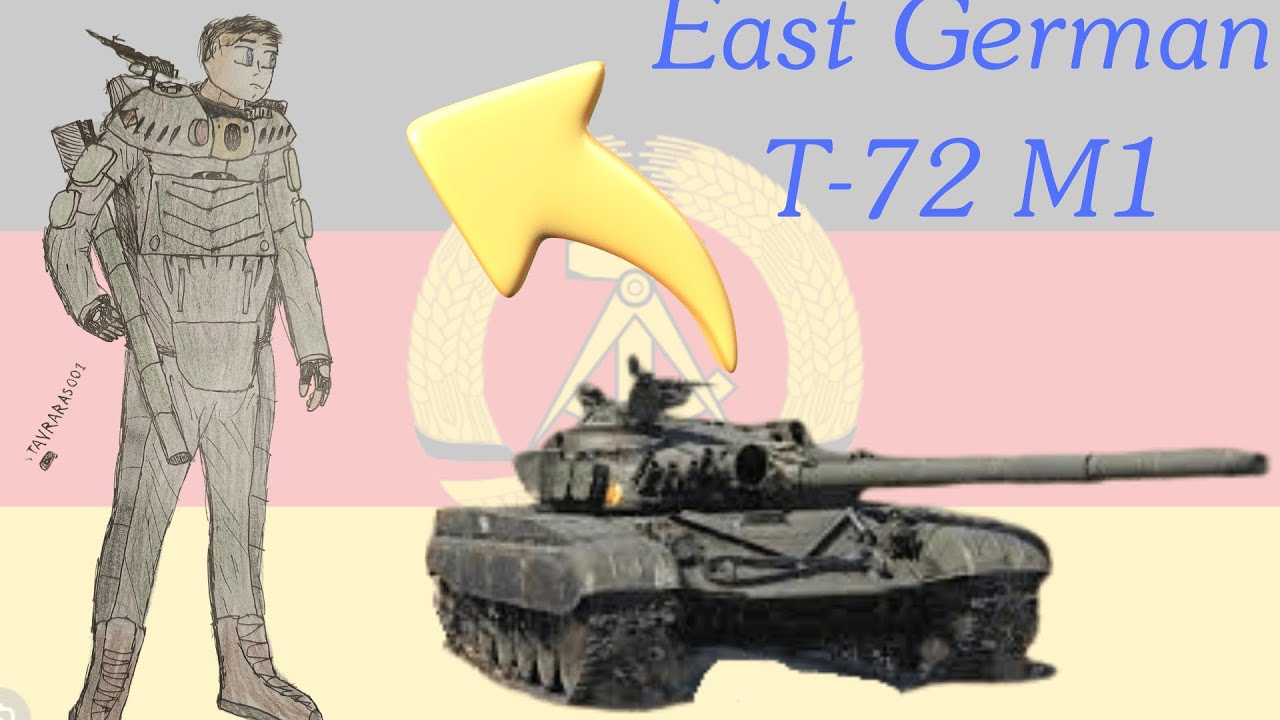 T 72 M1 as a character - YouTube