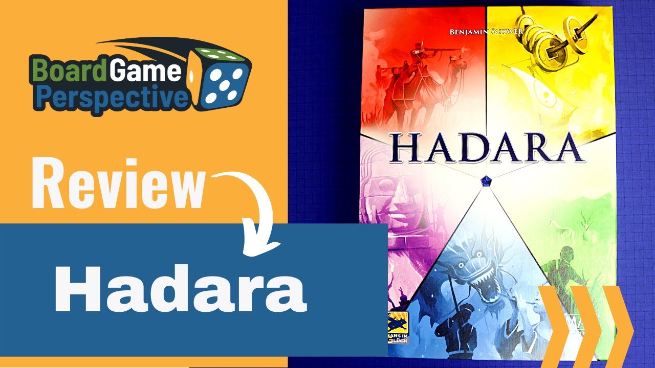 Review of HADARA | Board Game Perspective - YouTube