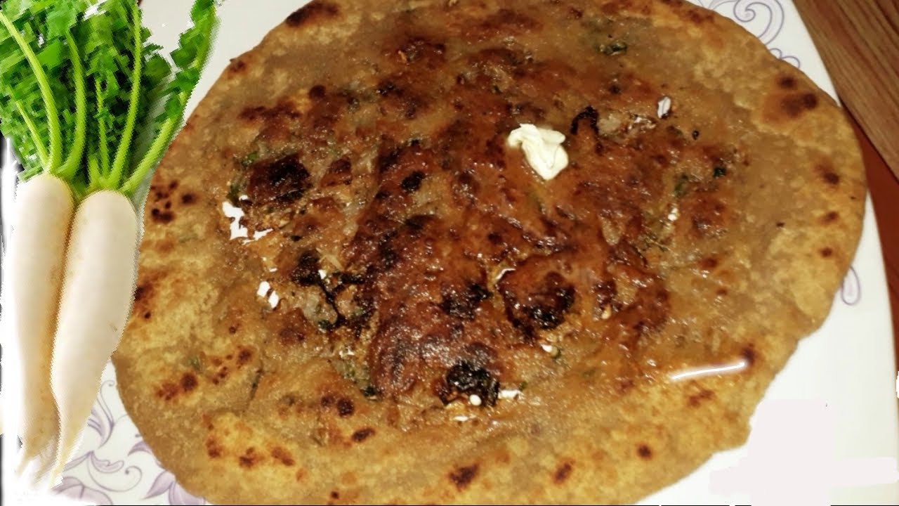 Crispy Moli Paratha Recipe ||Mooli wala Paratha By Paari Vloggify - YouTube