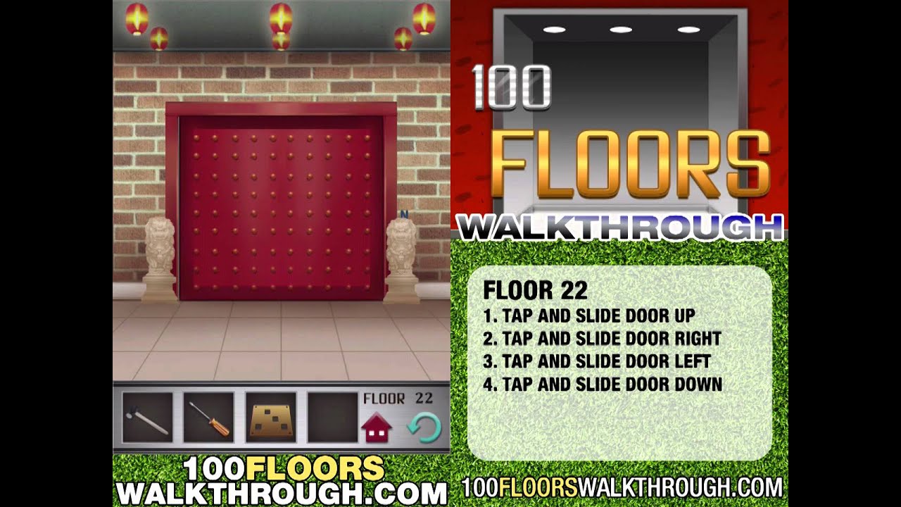 Floor 22 Walkthrough | 100 Floors Walkthrough | Floor 22 Answer - YouTube