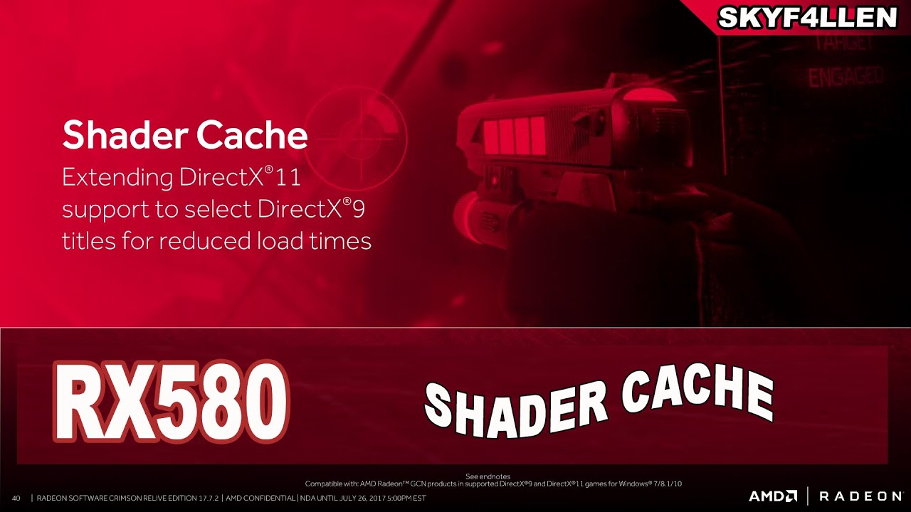 AMD Optimized shader cache (RX580) - Tutorial de como mexer pelo ...