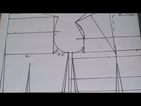 Drafting the Natalie Bray's pattern (CF) Pt6 - YouTube