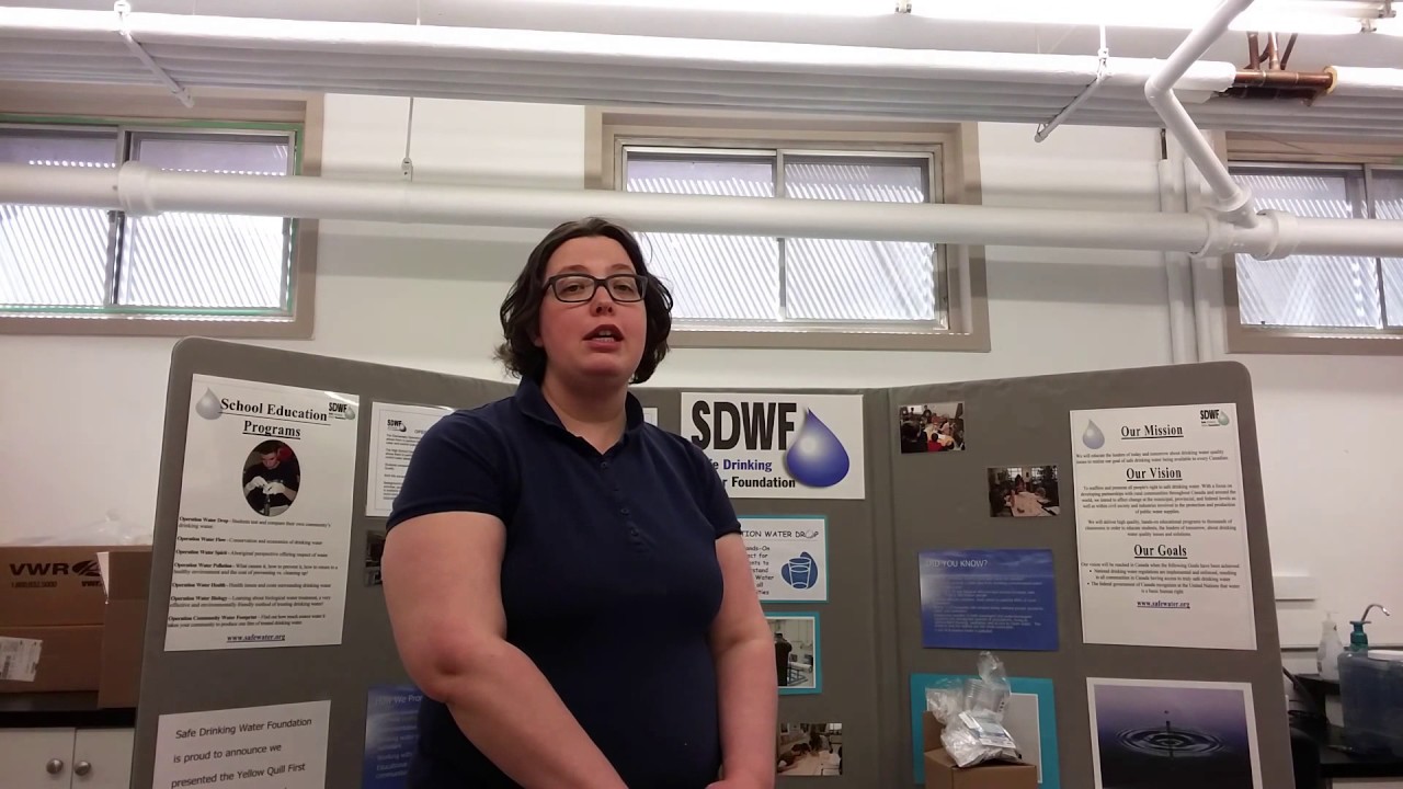 Safe Drinking Water Foundation Educational Programs With Kits - YouTube
