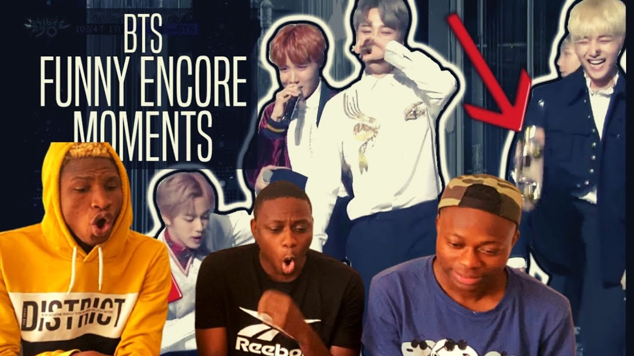 CRAZY MOMENTS WITH BTS // REACTION TO BTS FUNNY ENCORE MOMENTS - YouTube