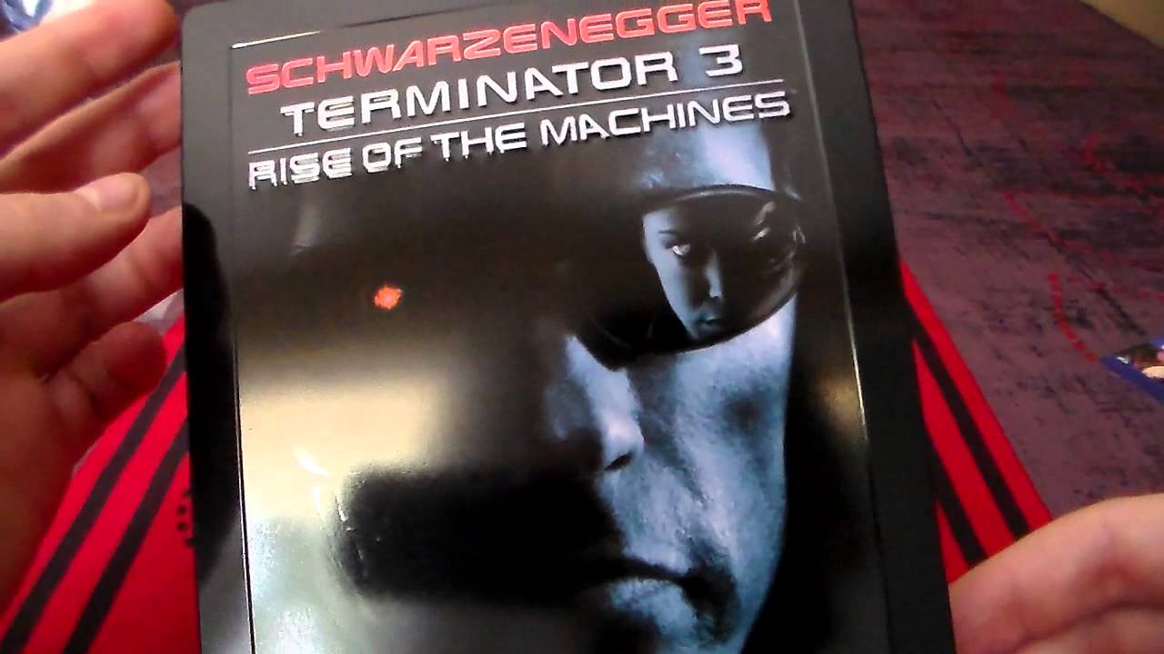 Terminator 3 Rise Of The Machine Steelbook Unboxing - YouTube