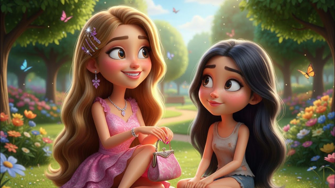 Rich Girl & Poor Girl | A Heartwarming Friendship Story 💖 | True Best ...