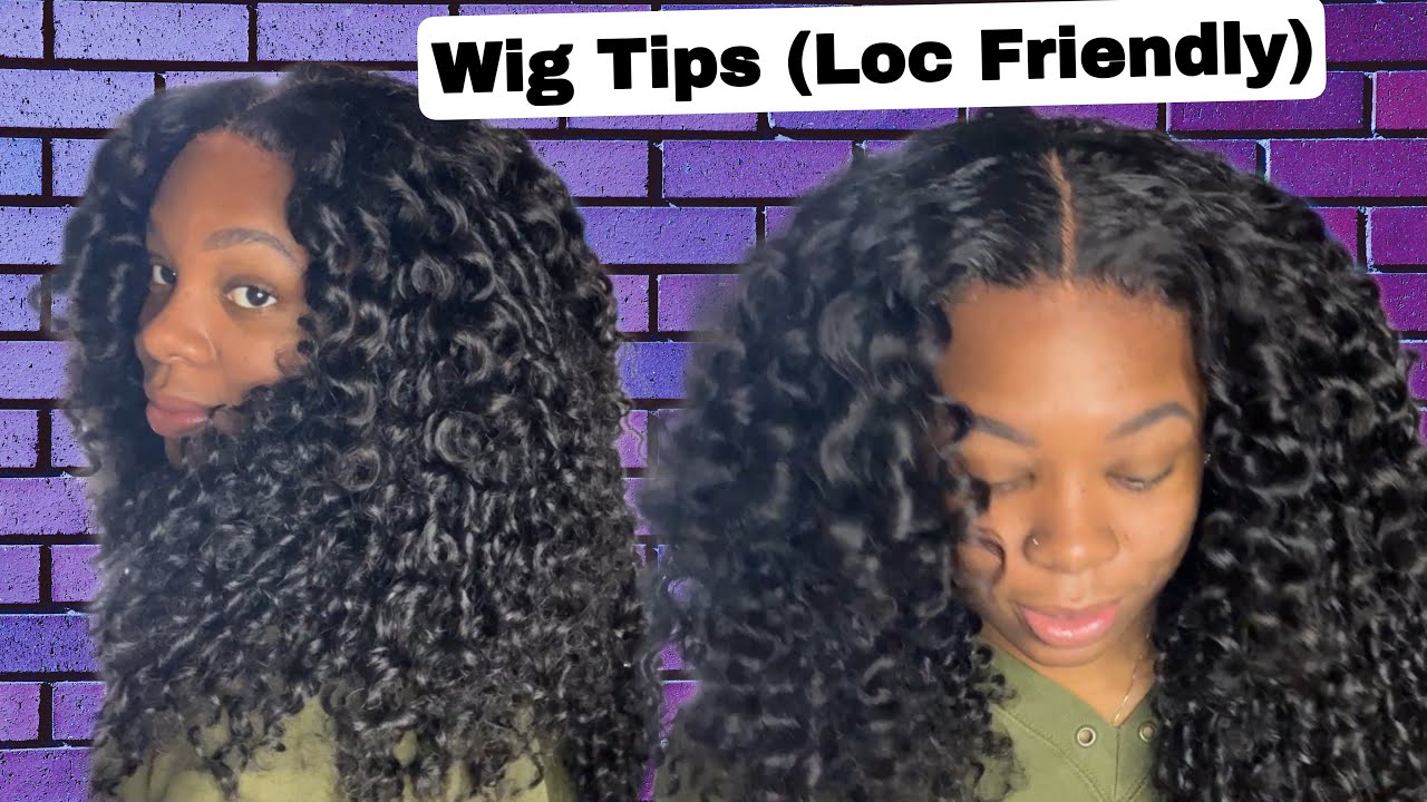 Curly Wig Install Tips (No Bleaching Knots + No Plucking) - YouTube