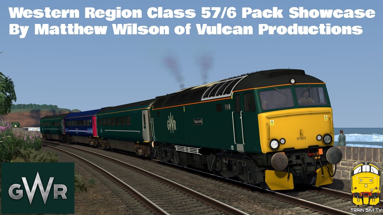 Train Simulator 2020: Western Region Class 57/6 Showcase - YouTube