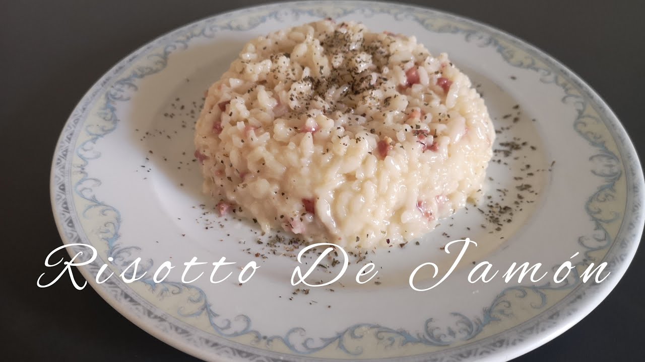 🍚Risotto de Jamón🐖 SUPERCREMOSO. PLATO ITALIANO. Risotto al Prosciutto ...