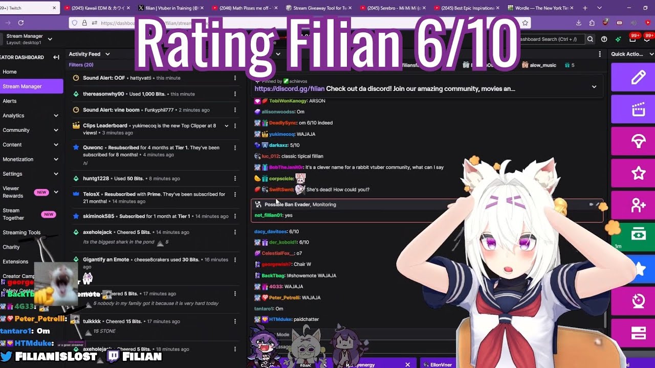 Twitter Rated Filian A 6/10 As A VTuber - YouTube