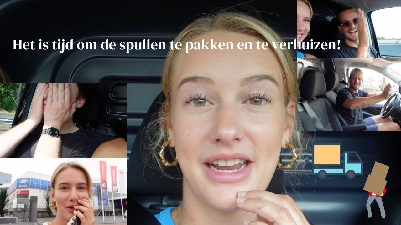 VERHUIZEN!! & CAMERA KWIJT!🤯😰 | VLOG #50 - YouTube
