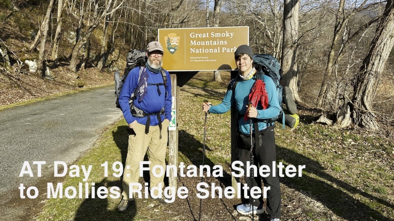 AT Thru Hike 2024 Day 19: Fontana Shelter to Mollies Ridge Shelter ...
