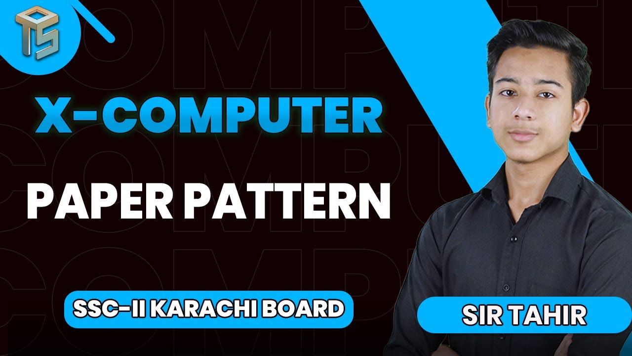 Paper Pattern of 10th Computer | Sindh Board | @otsedtech - YouTube