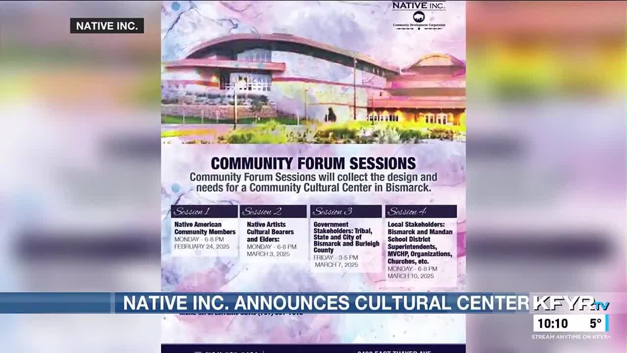 Native Inc. announces cultural center - YouTube
