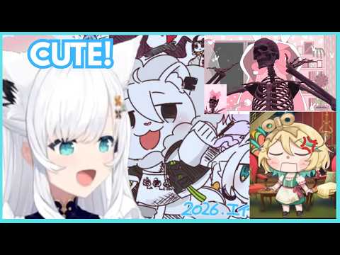 Fubuki Reaction of Calli and Cecilia April Fools Stream for【April Fools Summary】