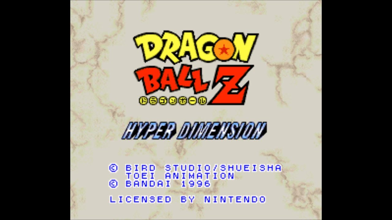 Dragon Ball Z - Hyper Dimension Review for the SNES by John Gage - YouTube