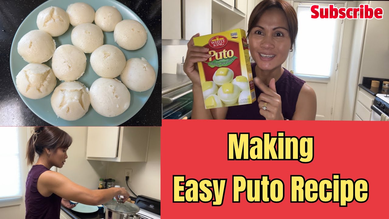 Easy Filipino Puto Recipe | Malambot,Mabilis.At Napakasarap na Puto sa ...