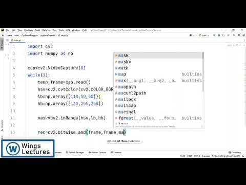 Color Detection using OpenCV #opencv #camera #python #color #detection ...