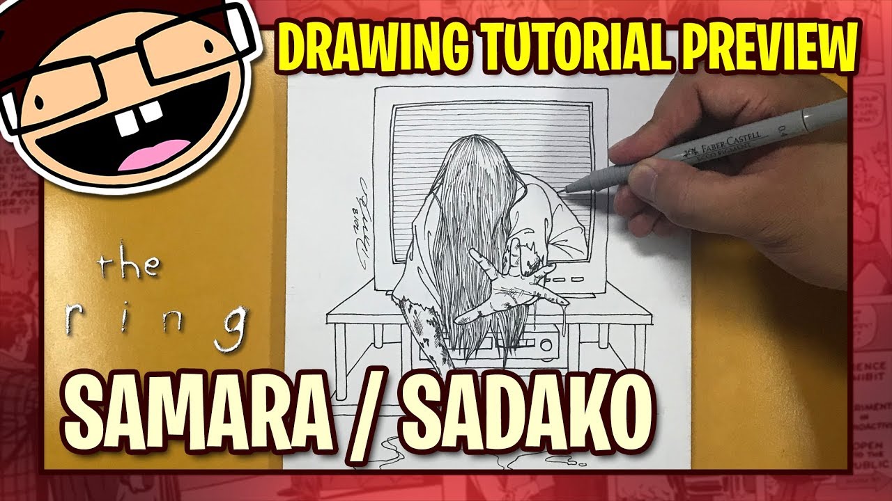 [PREVIEW] How to Draw SAMARA MORGAN / SADAKO YAMAMURA (The Ring / Ringu ...
