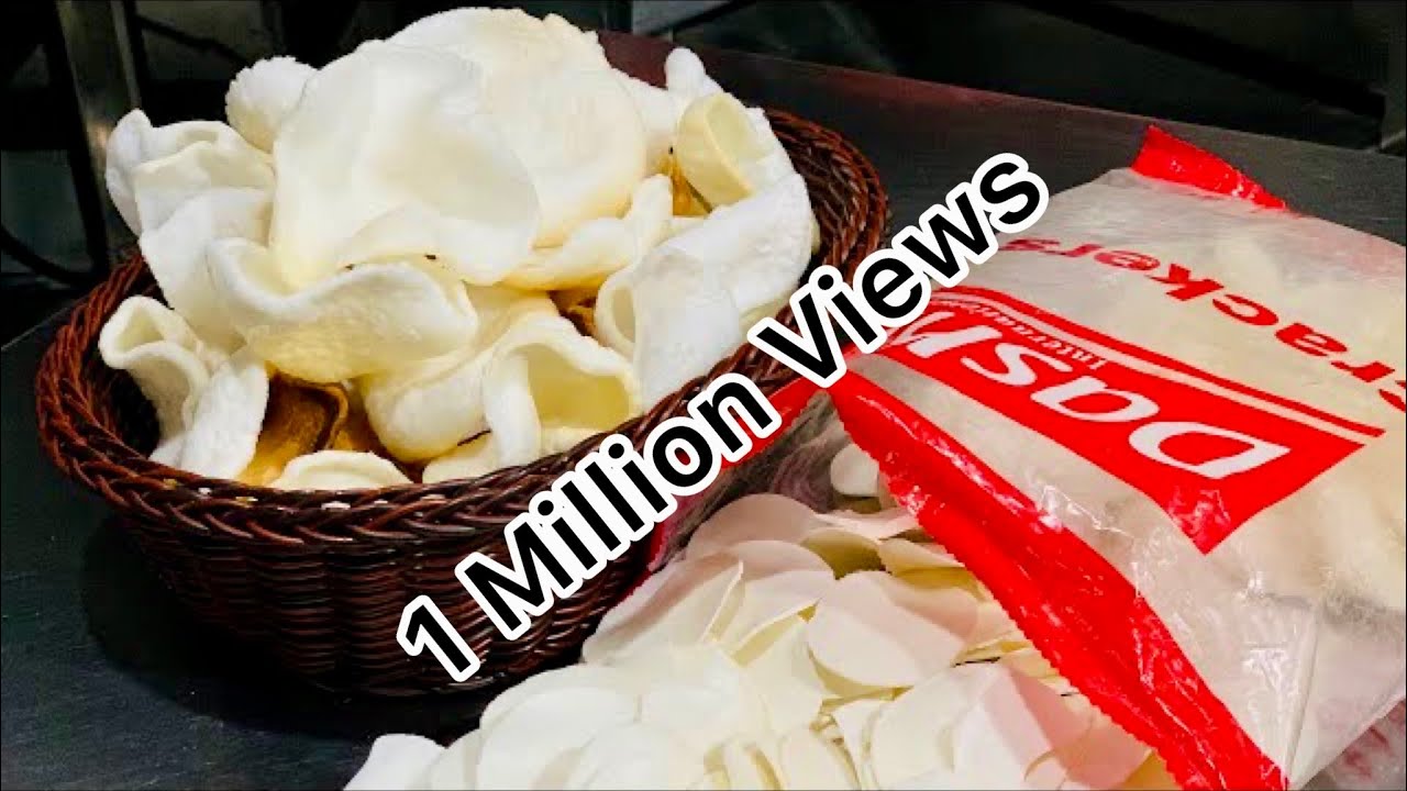 Fish Crackers Recipe How to Fray Fish Crackers Fish Crackers banane ka ...