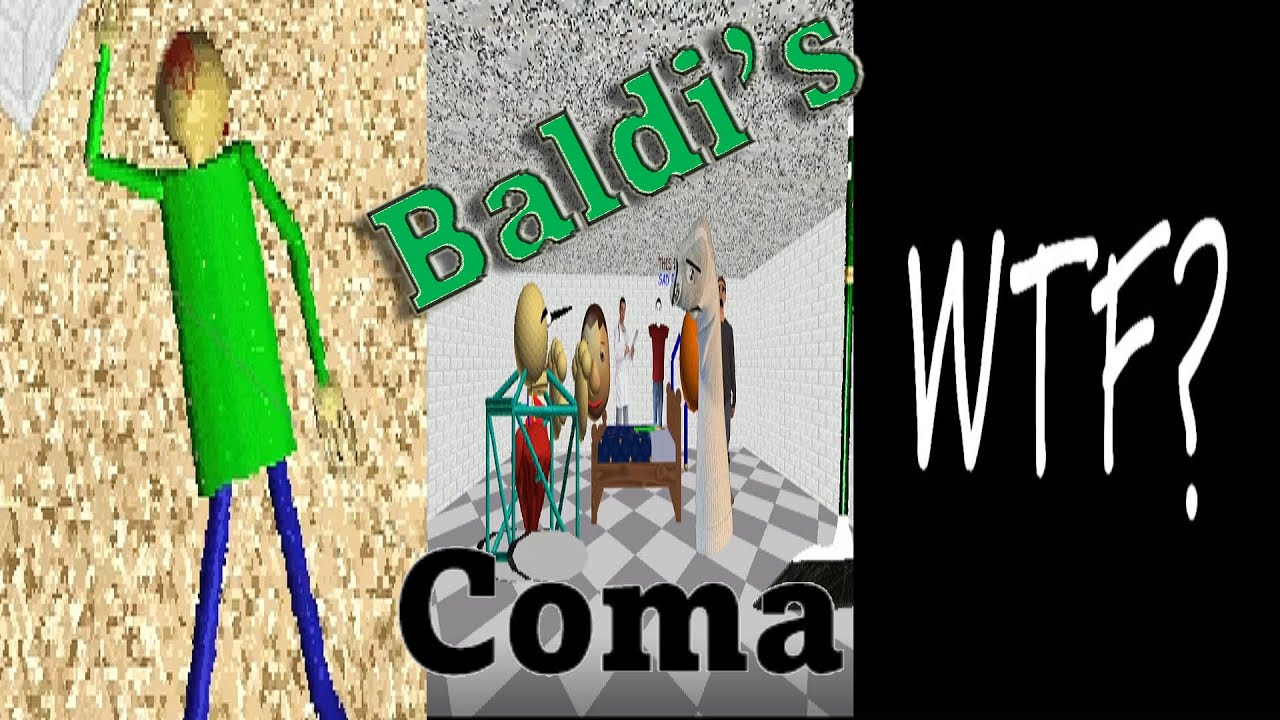 Baldi"s Coma - Baldi got knocked out (lmao) - YouTube