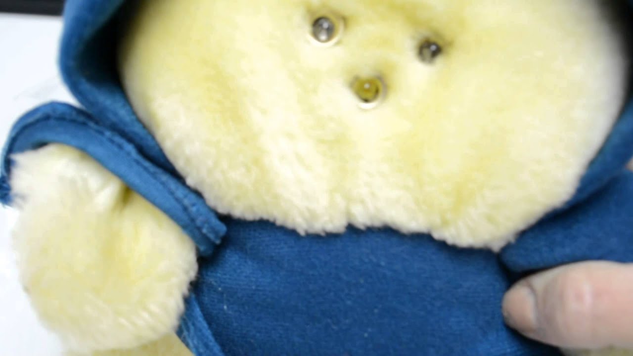 Chubbles Teal Cloak Plush Stuffed Animal Vintage Toy - YouTube