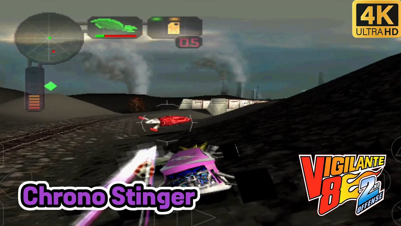 Vigilante 8 2nd Offense PS1 | Gameplay Agent R. Chase #40 - YouTube