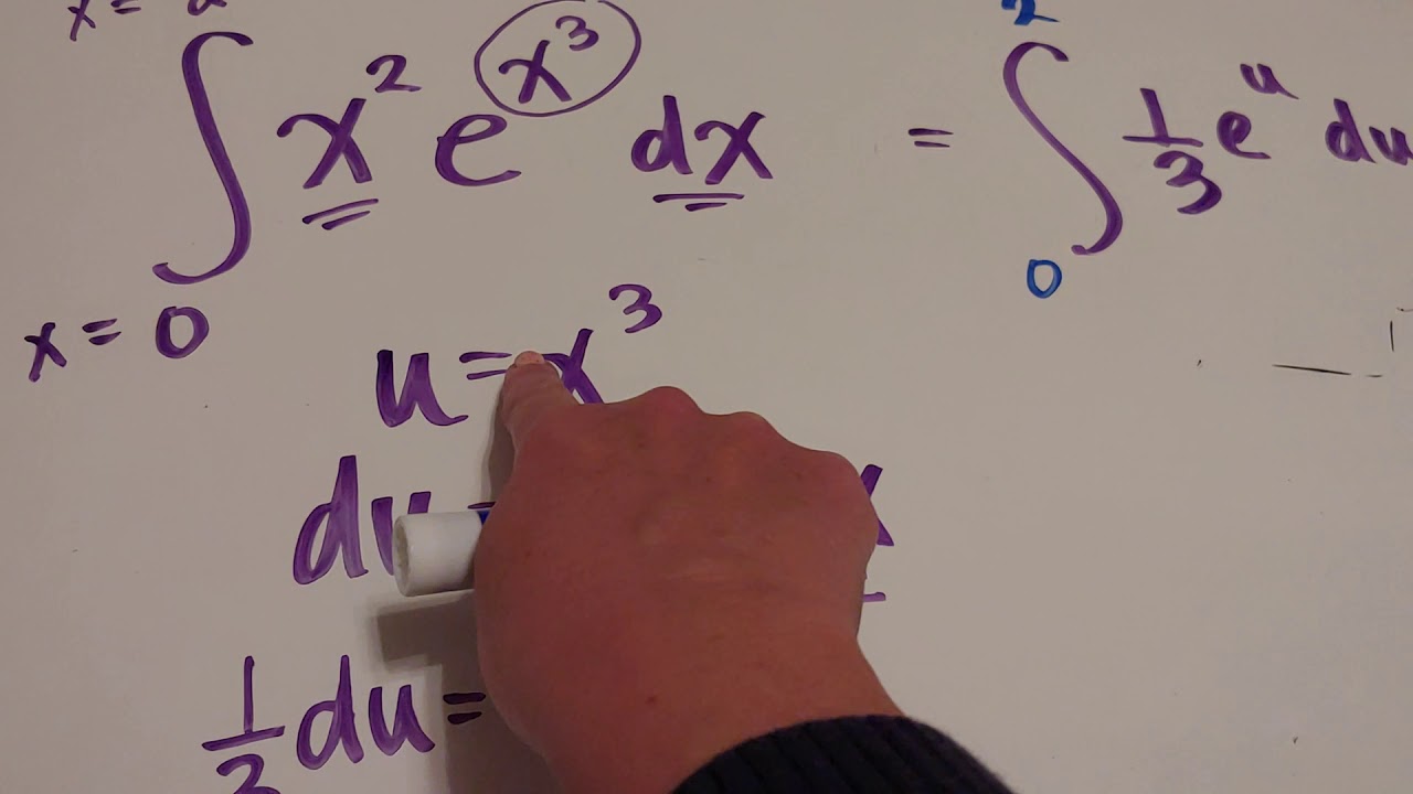 U-substitution with Limits - YouTube