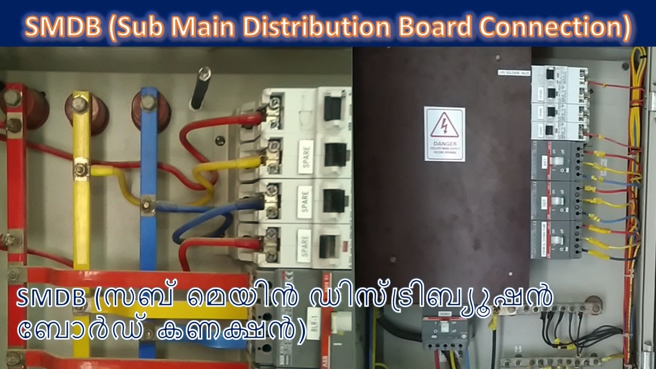 Main Distribution Board | Electrical Panel Board Connection - YouTube