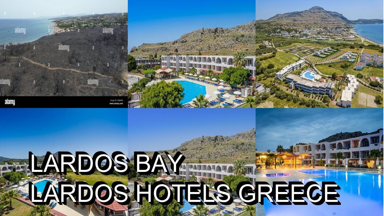 Lardos Bay Lardos Hotels Greece - YouTube