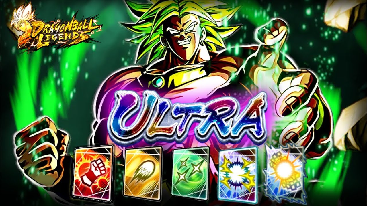 *ULTRA* LSSJ BROLY MOVESET! (Dragon Ball LEGENDS Concept) - YouTube