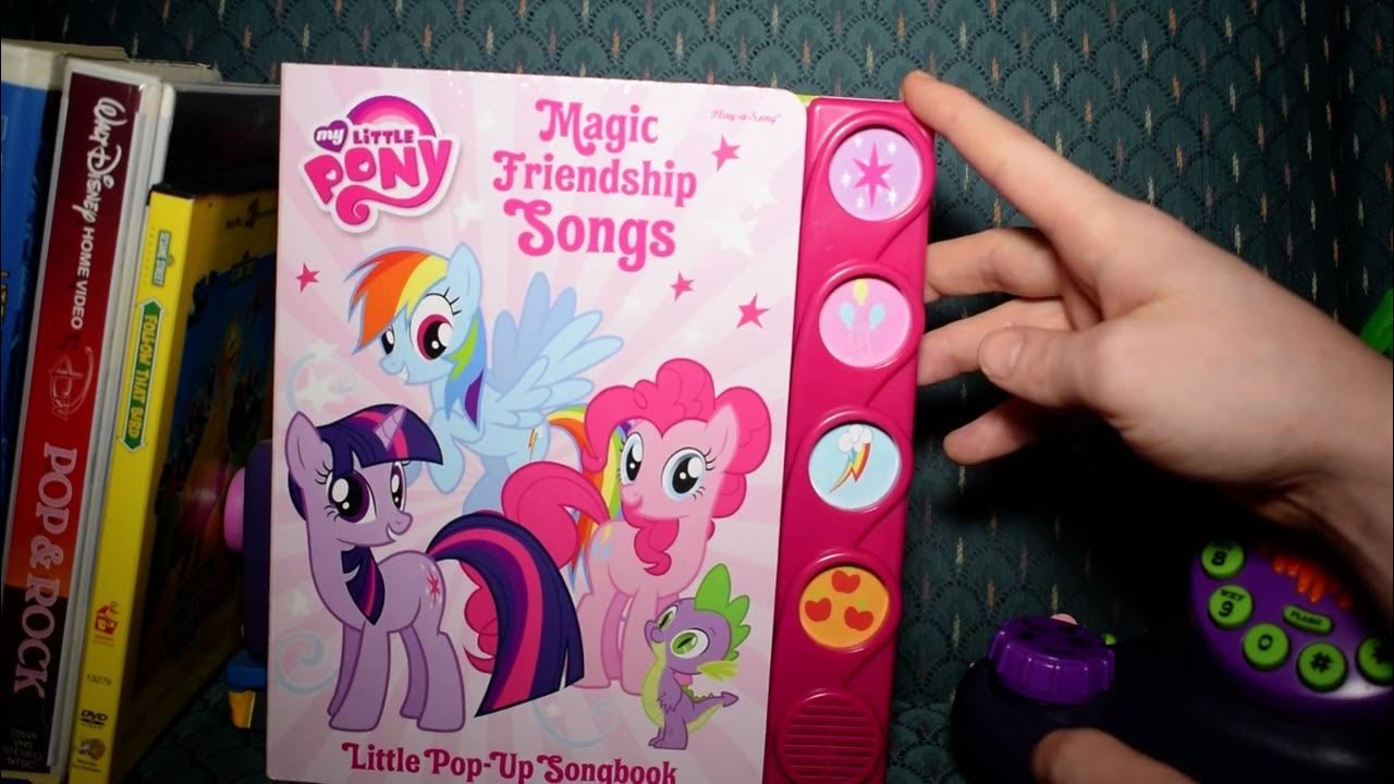 My Little Pony Sound Book! (Magic Friendship Songs) - YouTube