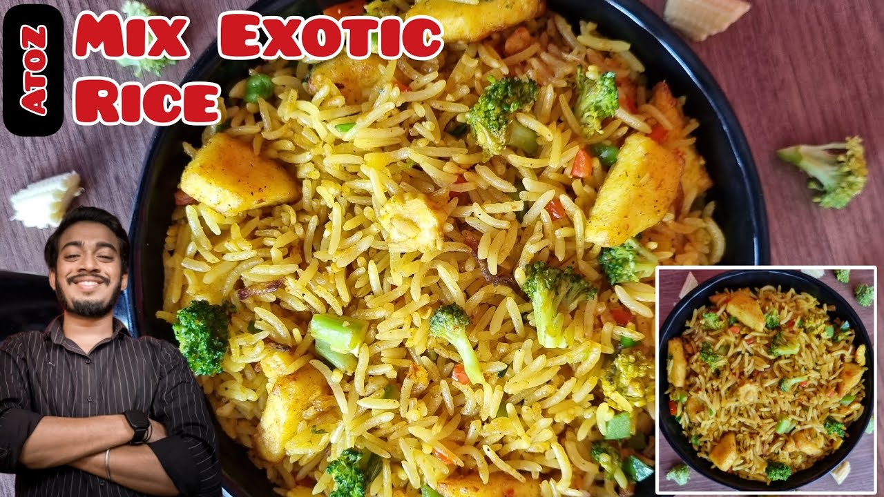 Mix Exotic Rice || Briyani style rice || @Atoz-rn4hw - YouTube