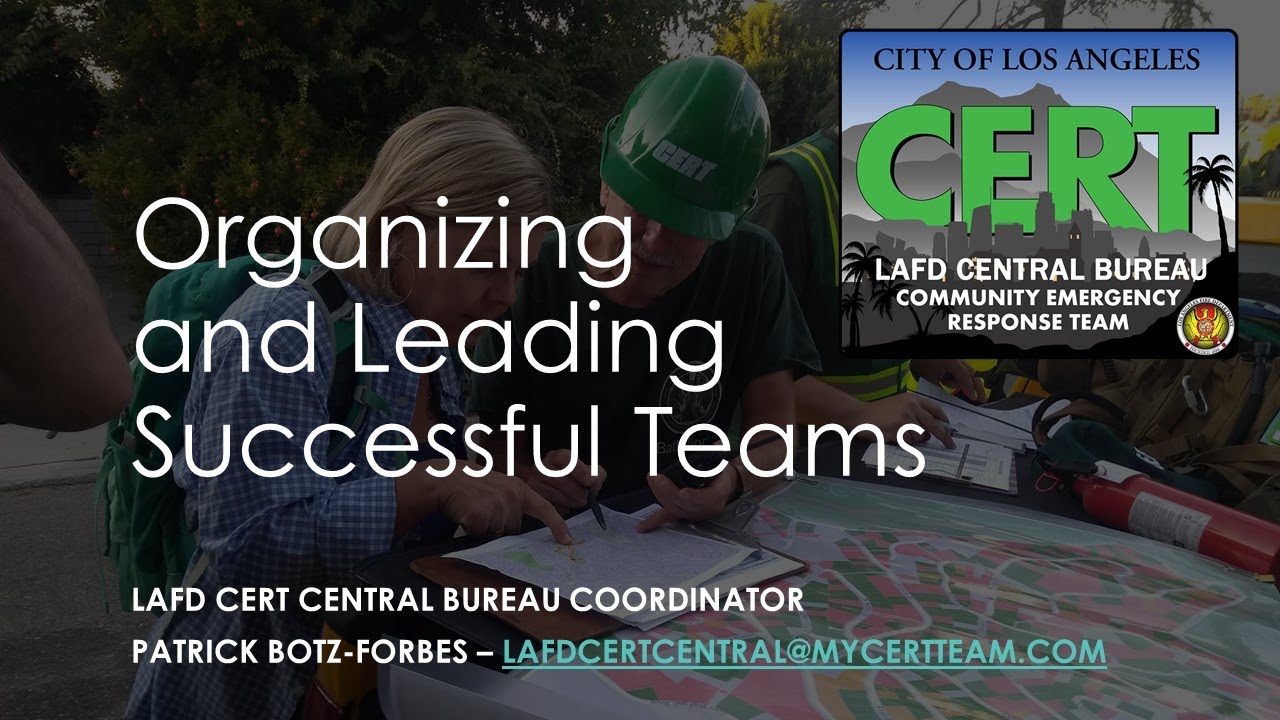 Part 1 of 12 - Leading and Organizing Successful Teams - Intro with ...