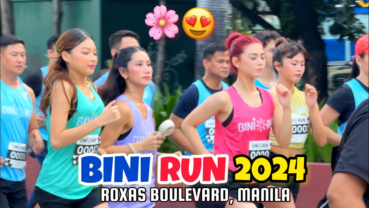 BINI RUN 2024 SA ROXAS BOULEVARD, MANILA! - YouTube