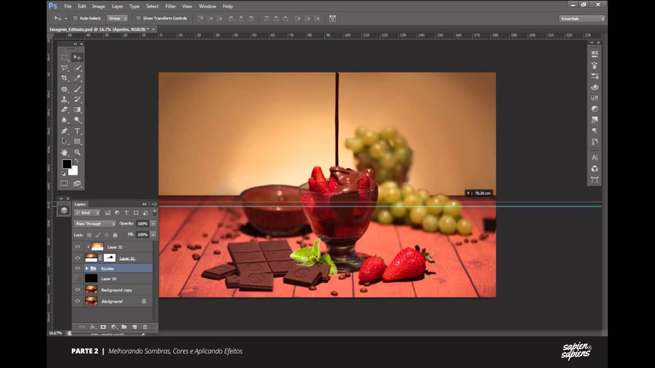 Photoshop Food Picture Manipulation - YouTube