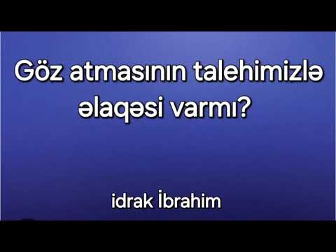 Uğursuzluğa inanmaq haqqında. 