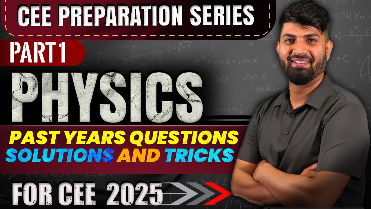 CEE 2025 Physics Questions Discussions - YouTube