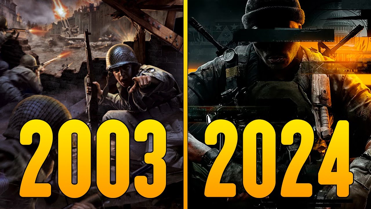 Evolution of Call of Duty Games [2003-2024] [Main Series] - YouTube