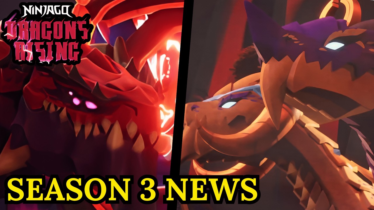 New Season 3 Clip Reveals Thunderfang vs Arc Dragon of Focus | Ninjago ...